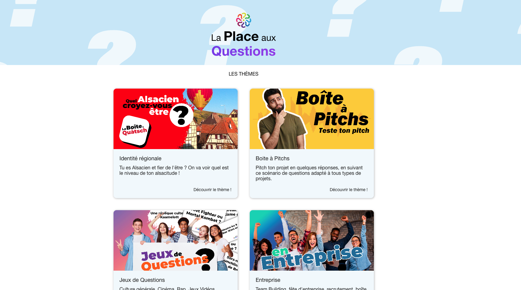 Faciliter l'User Generated Content via La Place aux Question - Belooga ...